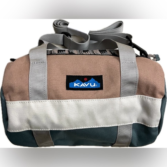 Kavu | Bags | Kavu Manastash Mini Duffle Crossbody Bag Calm Coast ...